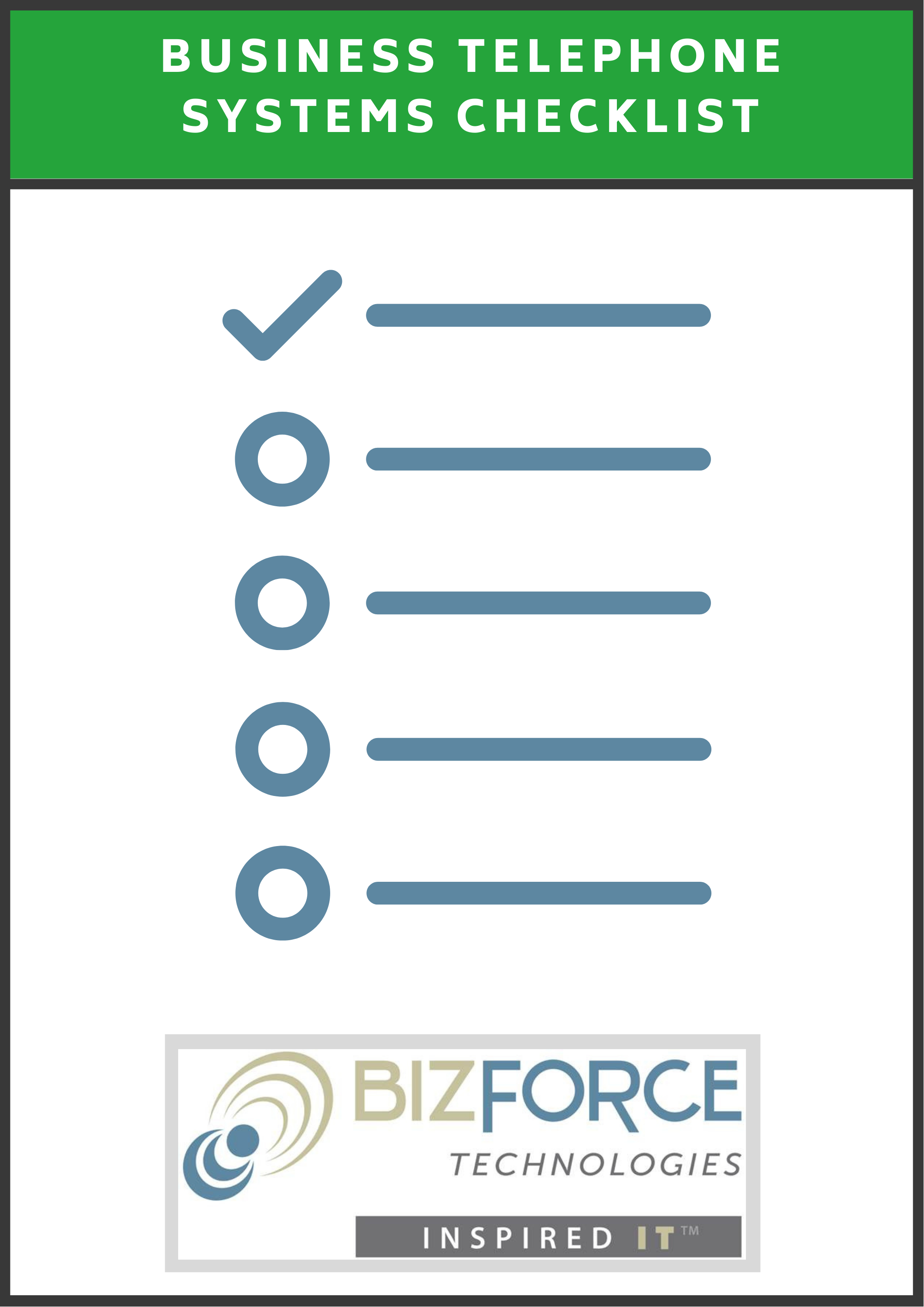Download the Business Telephone System Checklist